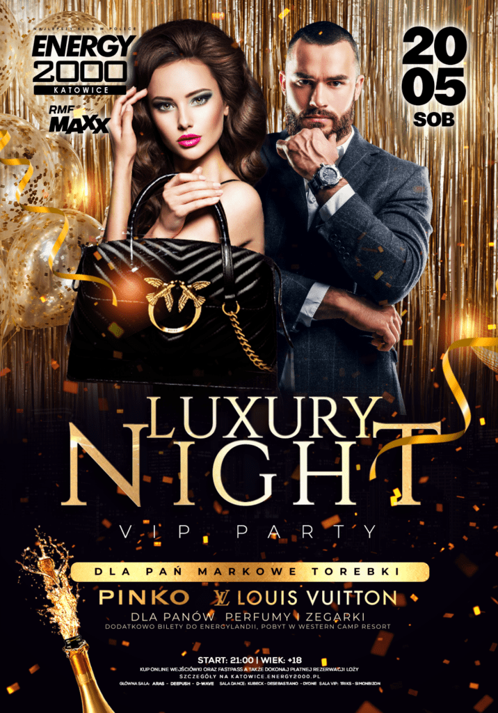 LUXURY NIGHT ★ VIP PARTY - Energy2000 - Katowice