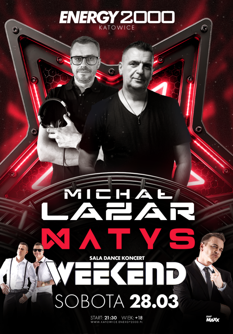 DJ MATYS & MICHAŁ LAZAR ★ ZESPÓŁ WEEKEND - sala dance - Energy2000 ...